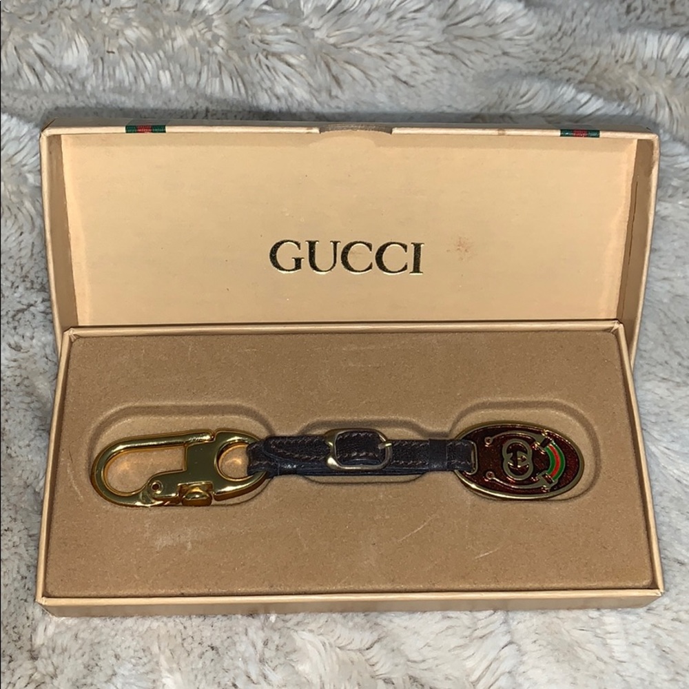 Gucci Key Chain - Vintage In Original Package!! - Gem